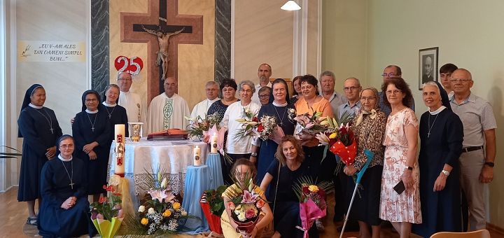 Jubileu de 25 de ani de viață consacrată la Surorile Misionare ...
